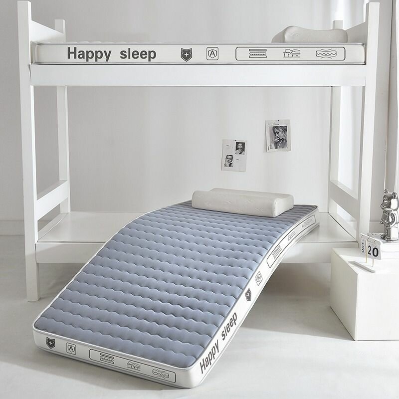 Упругий матрас-топпер Happy sleep, воздухопроницаемый наматрасник для кровати, не проседает, 90х200 см