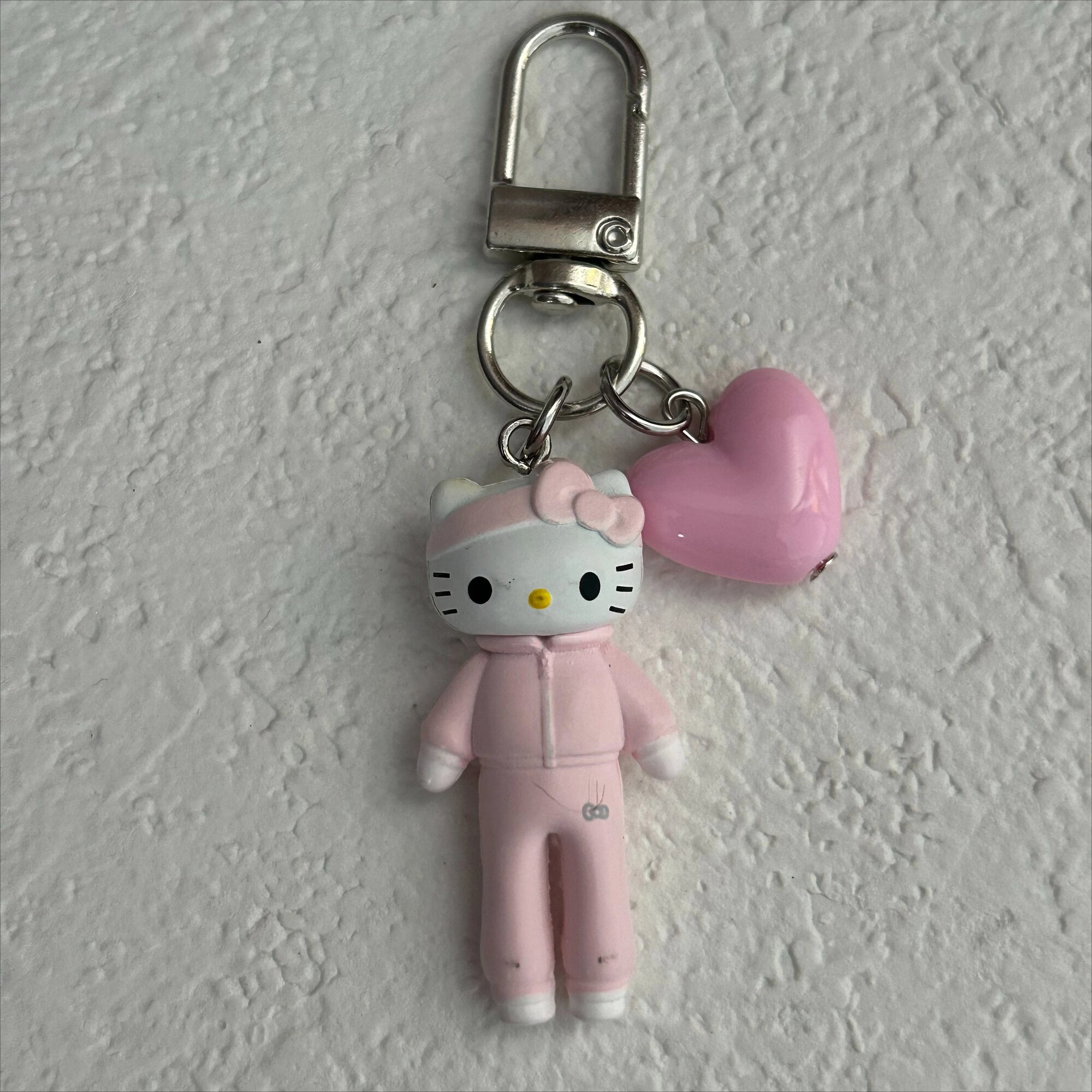 Новый брелок для телефона Sanrio с длинноногой Hello Kitty, милый и модный брелок для сумки, мультяшный брелок для ключей, креативный кулон для сумки, подарок для девочки.