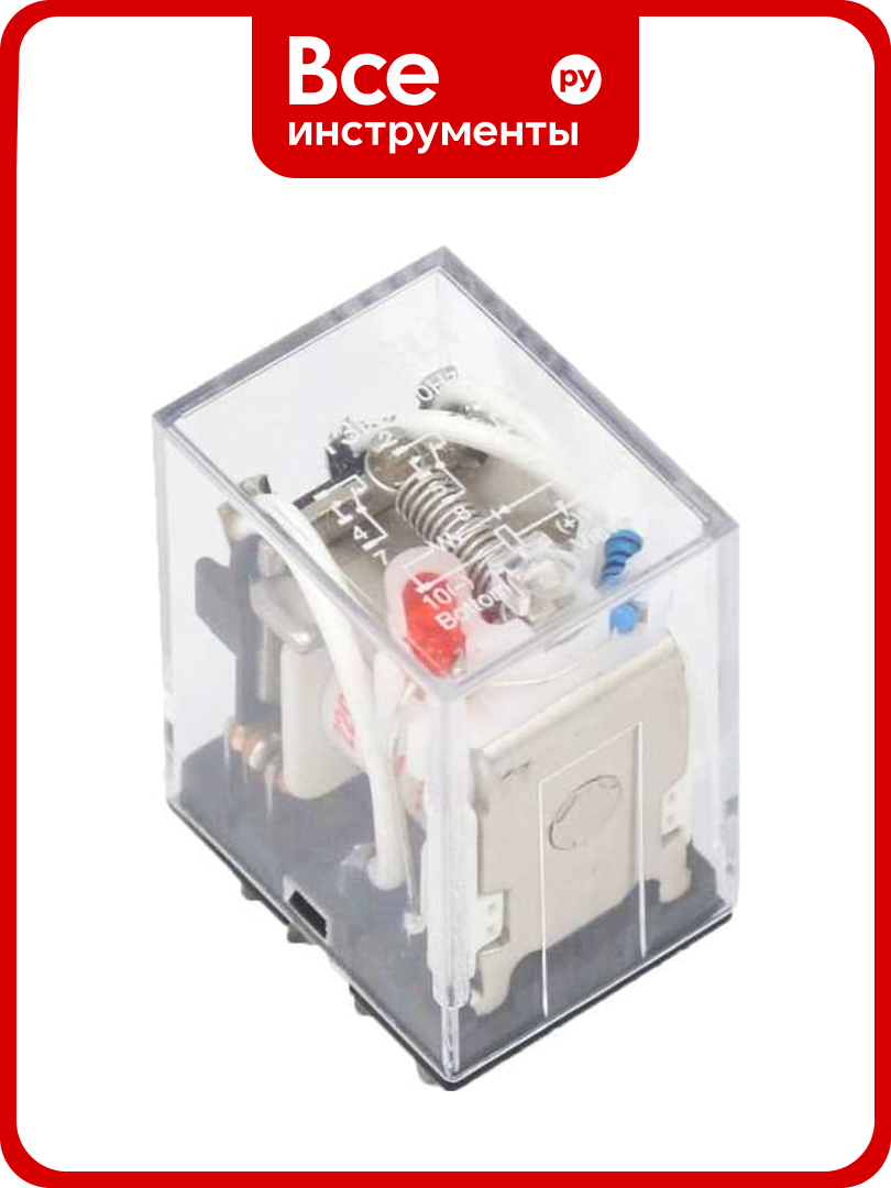 Промежуточное реле ANDELI MY3 220V AC с инд. 3 конт. 5А ADL09-224