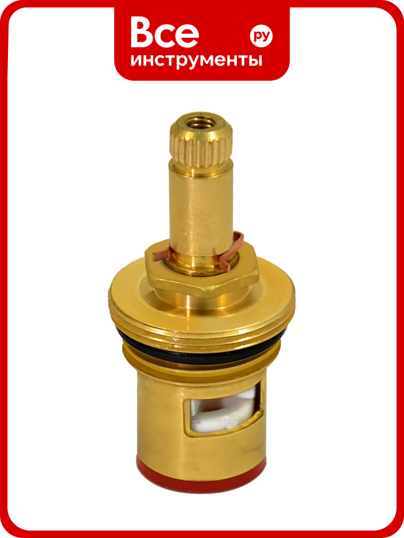 Кран-букса Juguni 0402.110, керамическая, латунь, 1/2", 90 градусов