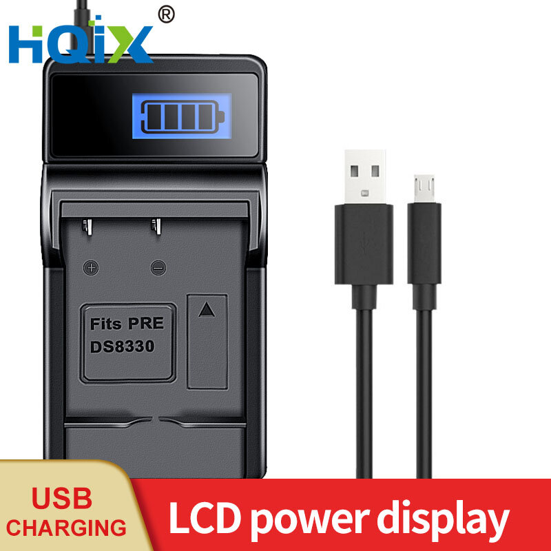 HQIX для Premier DS-7450 A350 DS8340 SL-83 камера DS-8330 Аккумулятор зарядное устройство