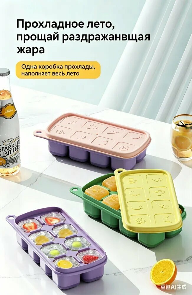 Ведерко для льда, диаметр 7 см