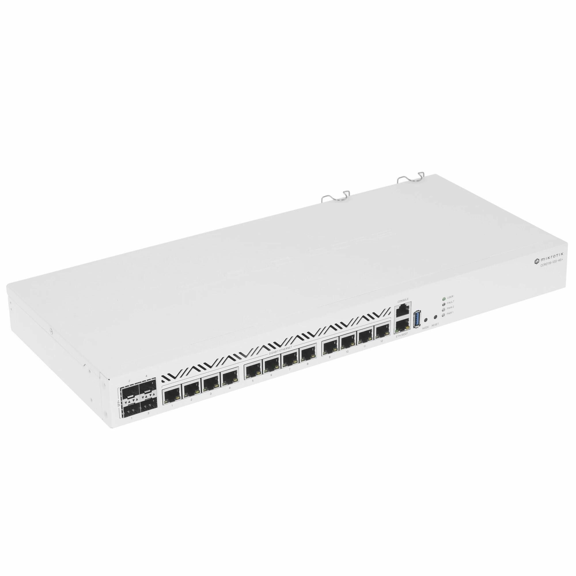 MikroTik CCR2116-12G-4S+ Маршрутизатор проводной 12*1Gbit RJ45, 4*SFP+