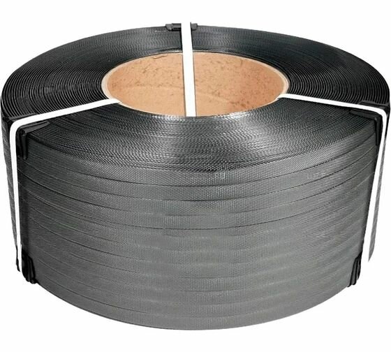 Стреппинг лента ПП Gigant 15x1х1,2 км, 300 кгс, черная GSTB-15-10-12