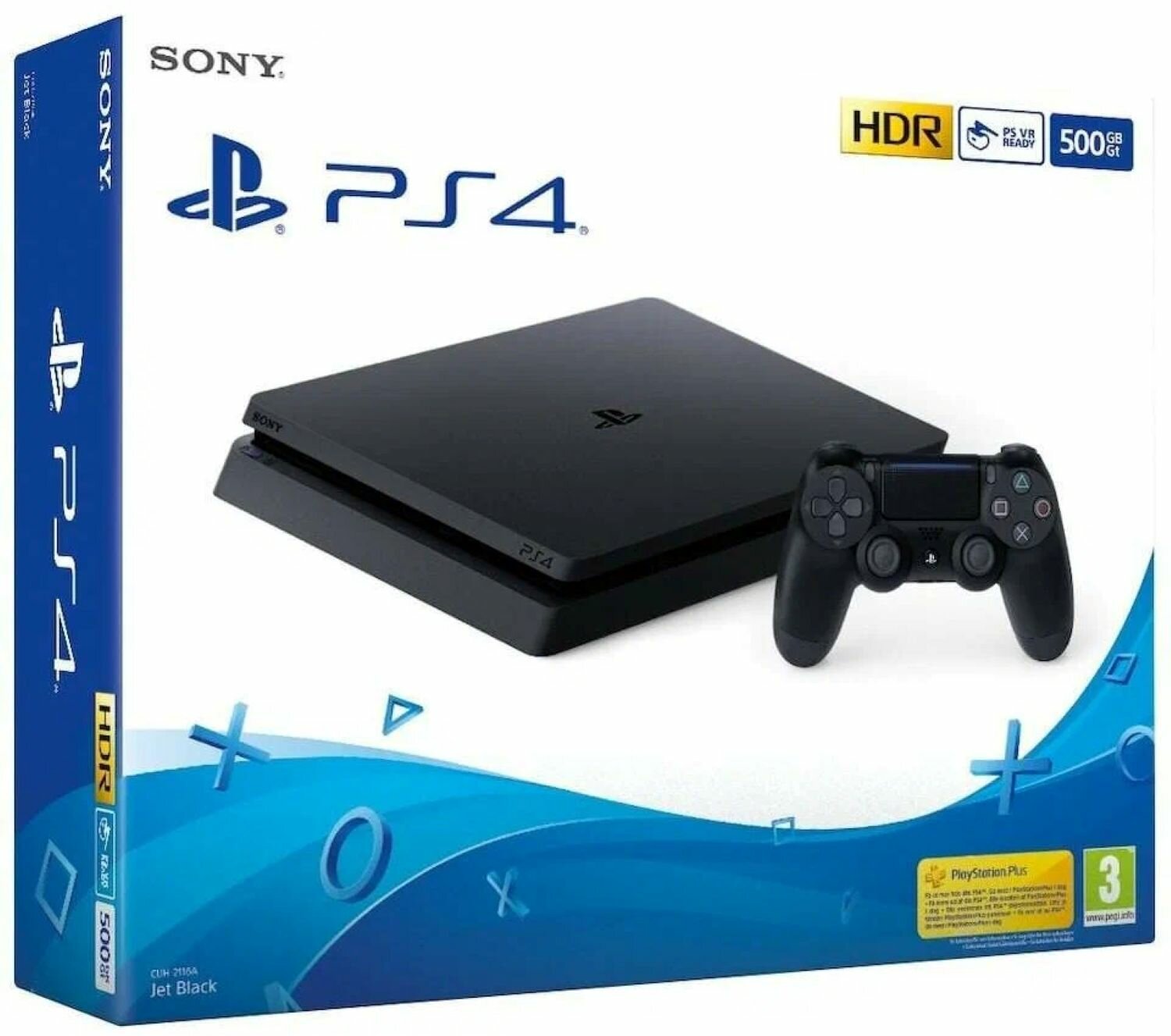 Игровая приставка Sony PlayStation 4 Slim 500 ГБ (PS4 slim 500 gb)