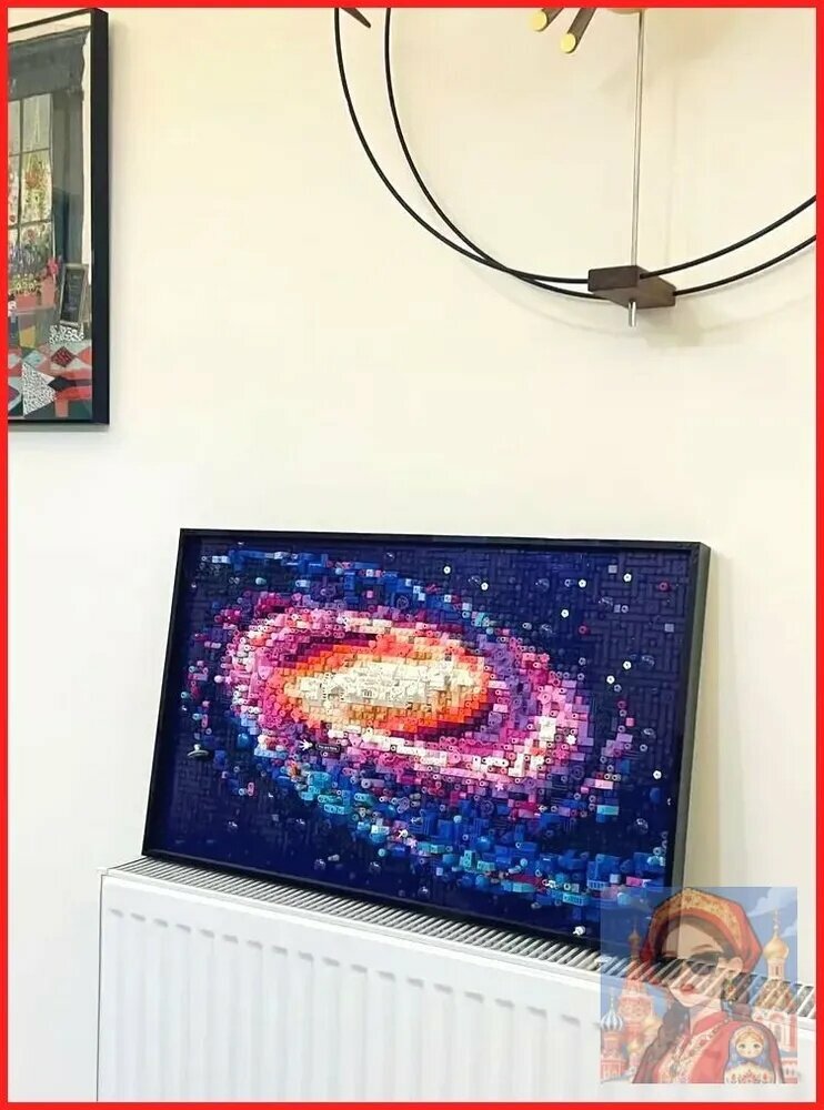 Конструктор Галактика Млечный Путь Космос Space , Огромная интерьерная картина, Подарок для взрослых, 3091 деталь, 31212