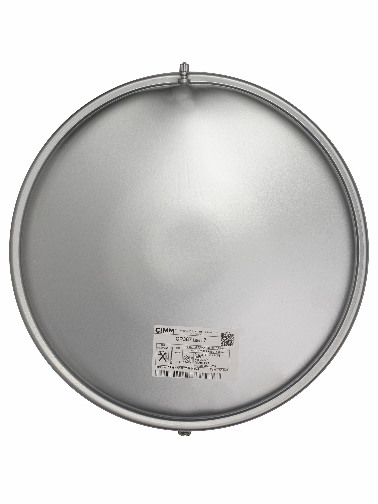 Расширительный бак Cimm (Италия), 7л, резьба M14, для котлов BAXI Eco-3 Compact, Main, Main Digit. 5668370