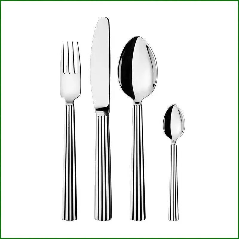 Georg Jensen Набор столовых приборов 4 предм. серебристый