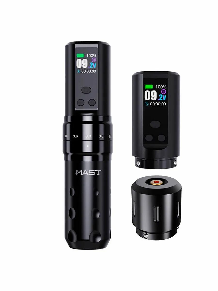 Беспроводная тату-машинка Mast Fold2 Pro 2 аккумулятора