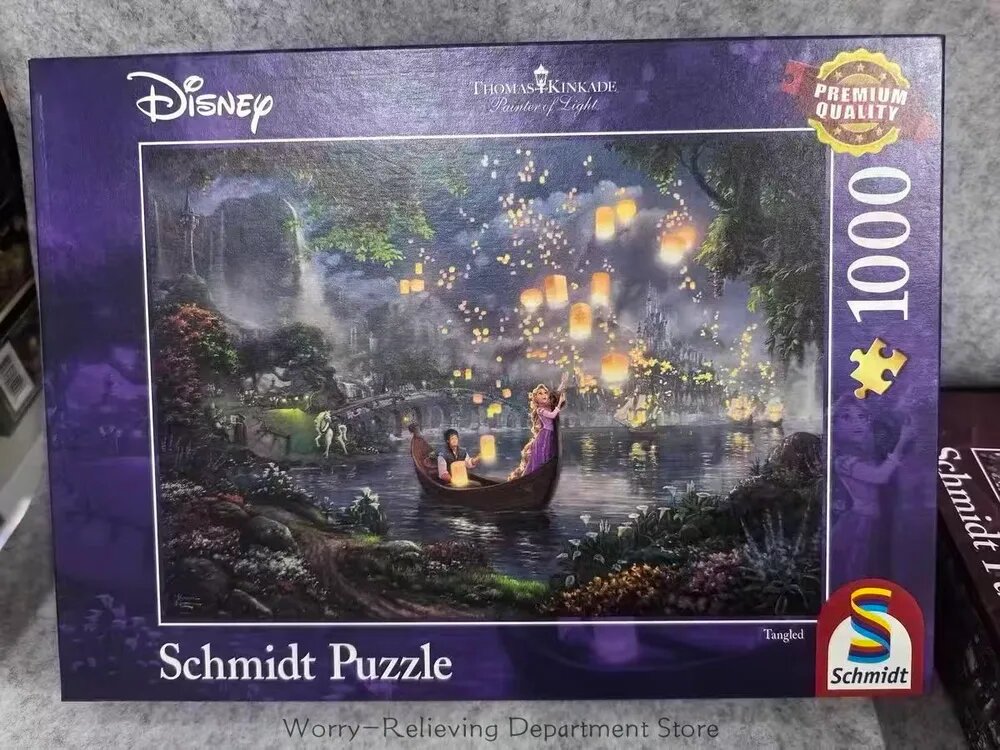 Disney Пазл 1000 деталей импортирован из Германии развивающие игрушки мультфильм