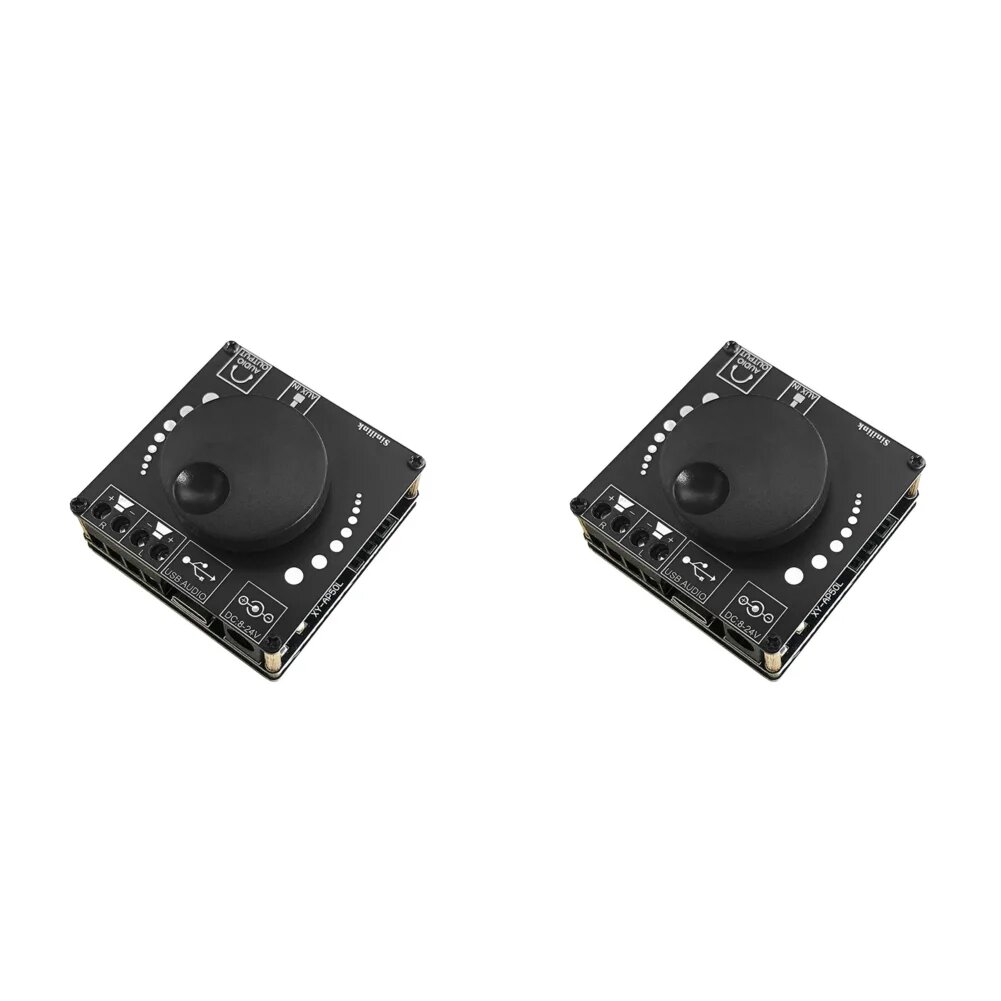 Двухканальный цифровой усилитель ALLOYSEED 2x50 Вт Bluetooth 5.0 2PCS