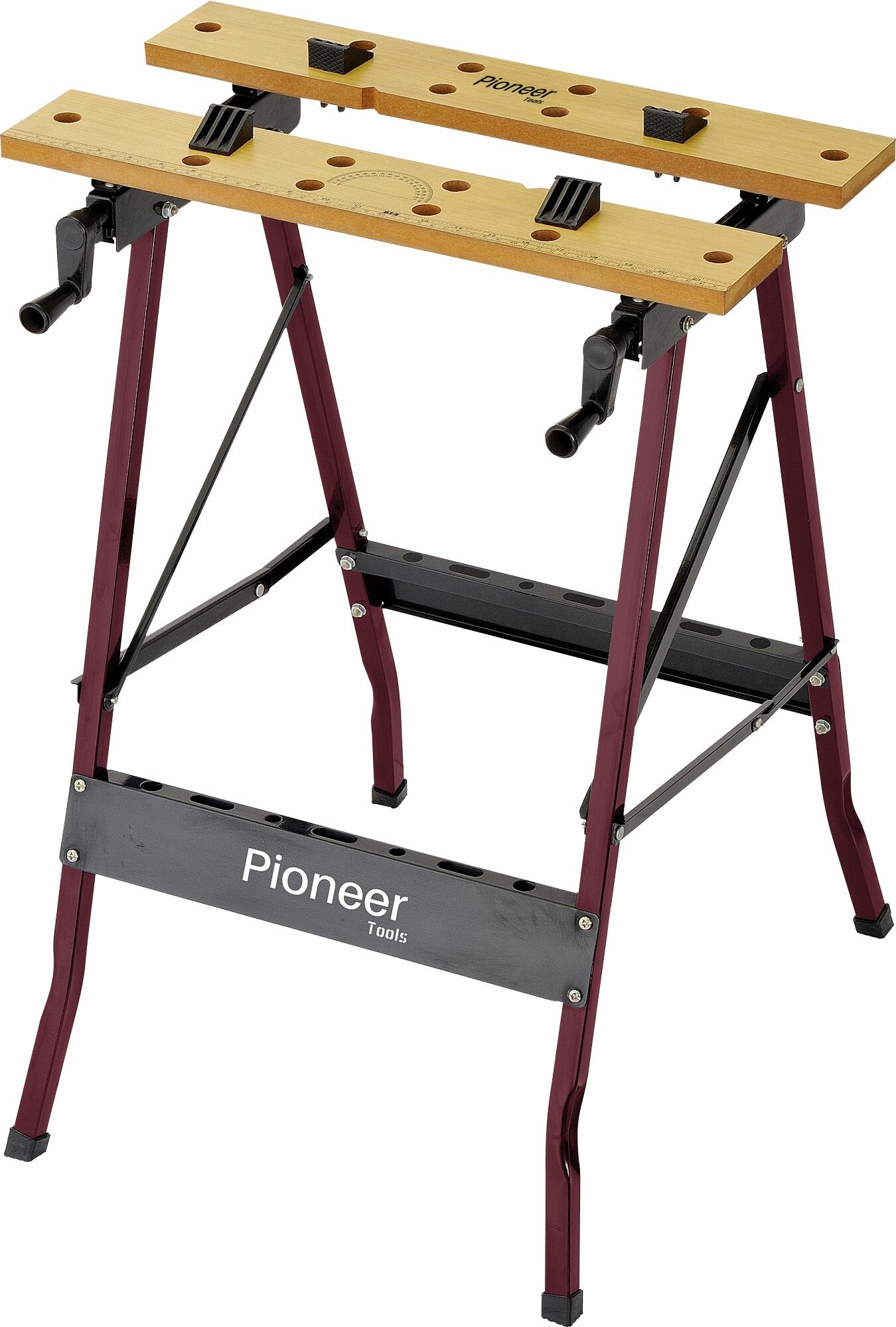 Верстак Pioneer WB-560B складной для гаража и мастерской, максимальная нагрузка 100 кг, 56х62х75.5 см