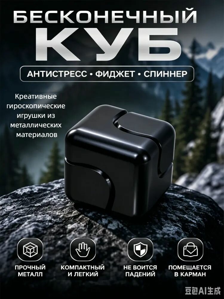 Креативные гироскопические игрушки из металлических материалов, которые могут вращаться на кончиках пальцев