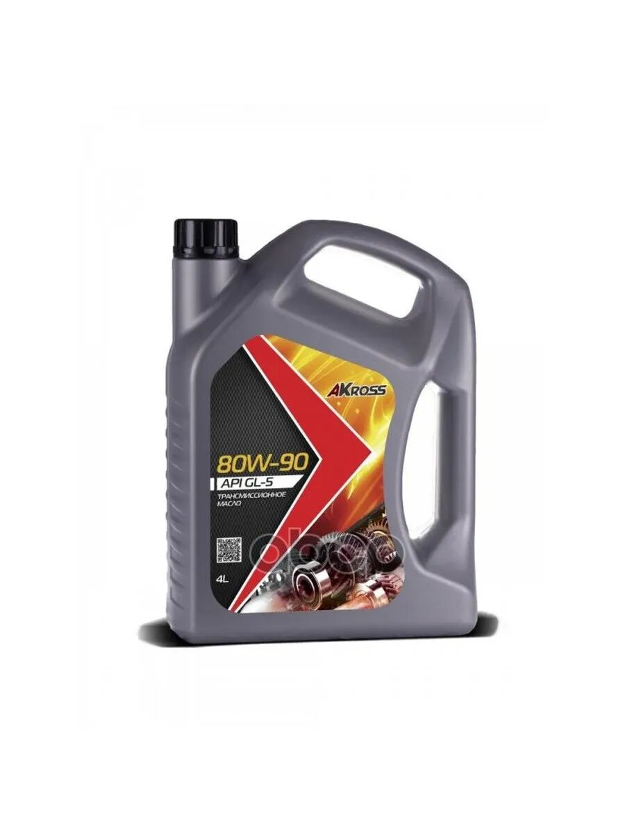 Akross 80W-90 Gl-5 Трансмисион. Минер 4L AKross арт. AKS0005