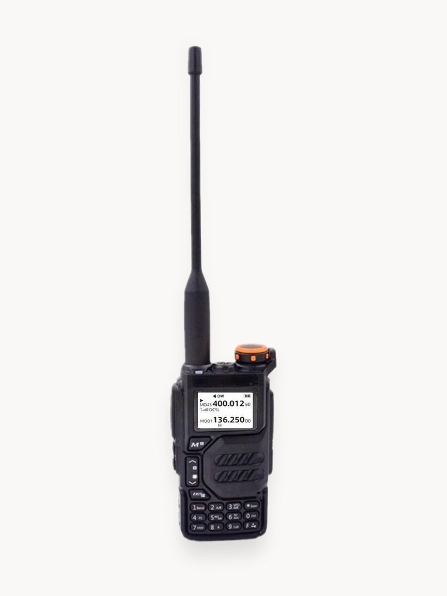 Рация Quansheng UV-K5 5Вт VHF/UHF 136–174/400–470 МГц, USB-C, 200 каналов