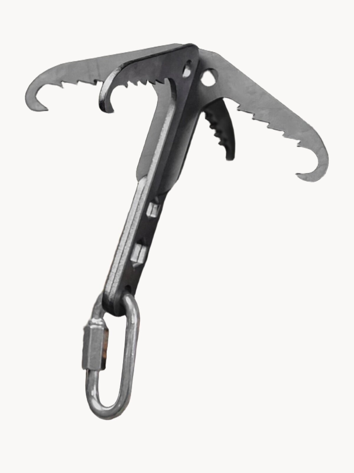 Набор крюк-кошка+карабин туристический для путешествий.