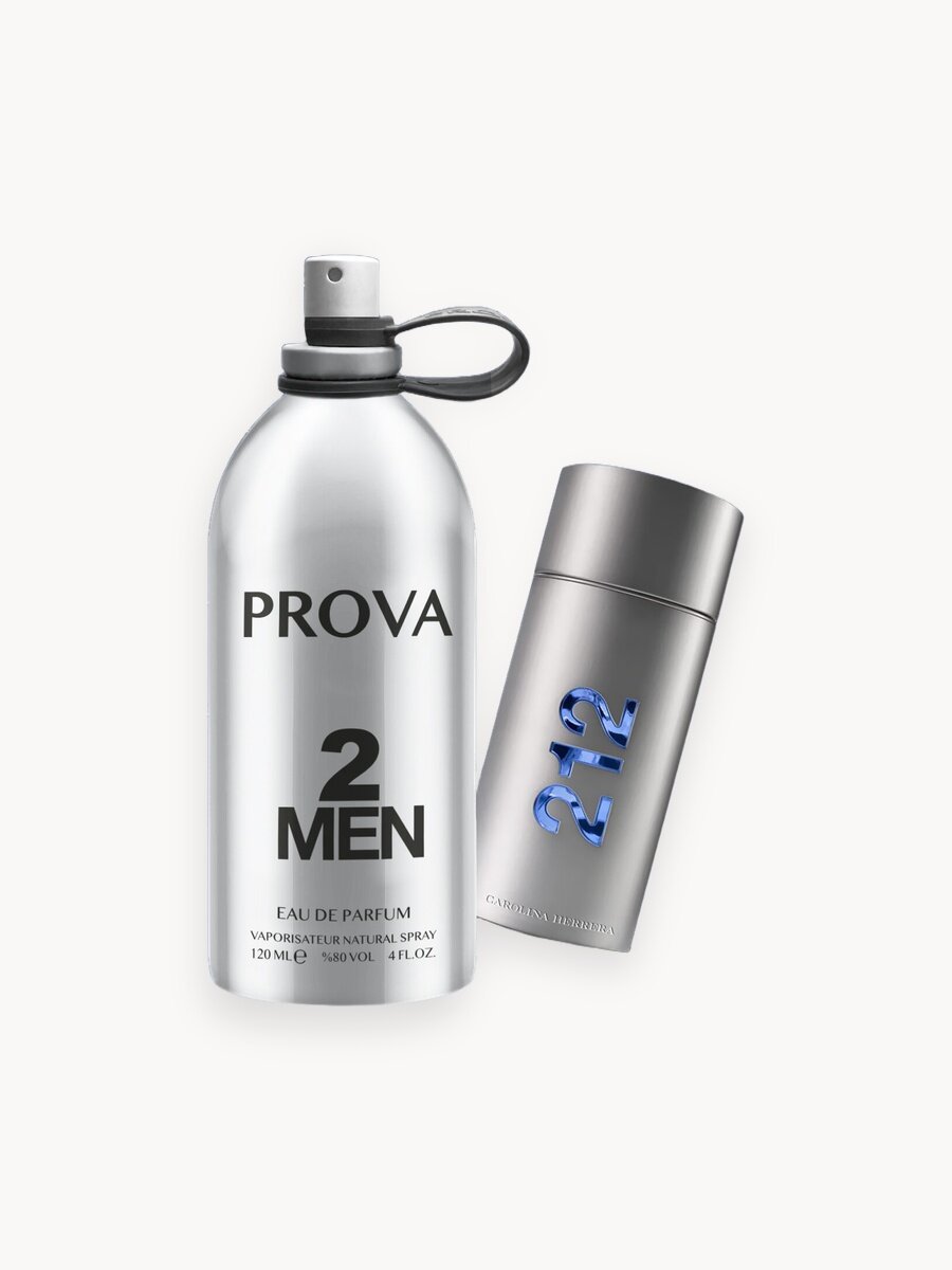 Туалетная вода PROVA "2 MEN", мужская, древесный аромат, флакон 120 мл