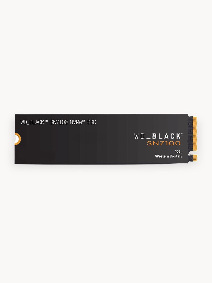 Твердотельный накопитель SSD Western Digital WD black SN7100 1 ТБ M.2 2280 PCIe NVMe 4.0 x4 7250/6900 Мбит/с