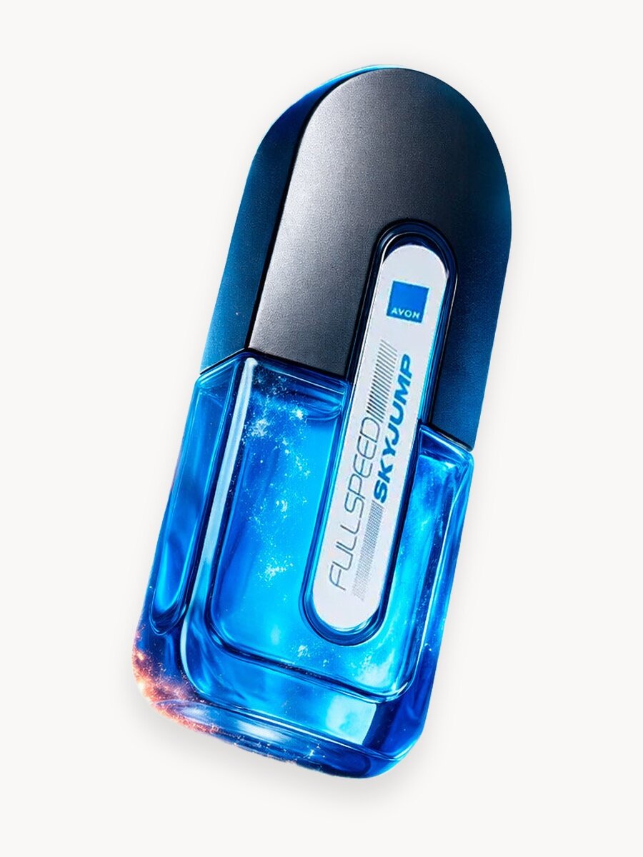 Туалетная вода AVON Full Speed Sky Jump, мужская, цитрусовая, 75 мл