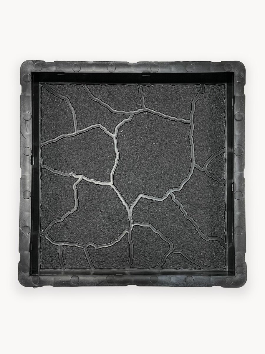 Форма для тротуарной плитки Тучка 30х30х4 см. Набор 10 форм