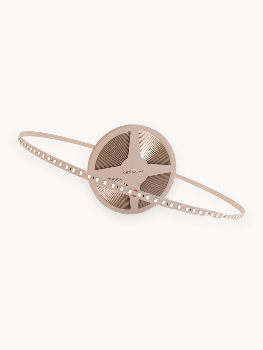 Светодиодная лента 9.6Вт, 24В, 4000К (дневной свет), 1000 лм/м, IP20, 5 метров, Светоматика