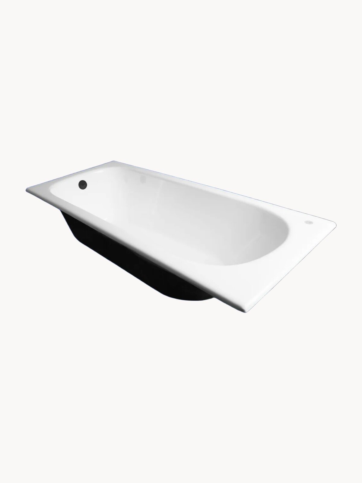 Чугунная ванна Byon B13, 170×70×42 см, белая, противоскользящее дно, с ножками