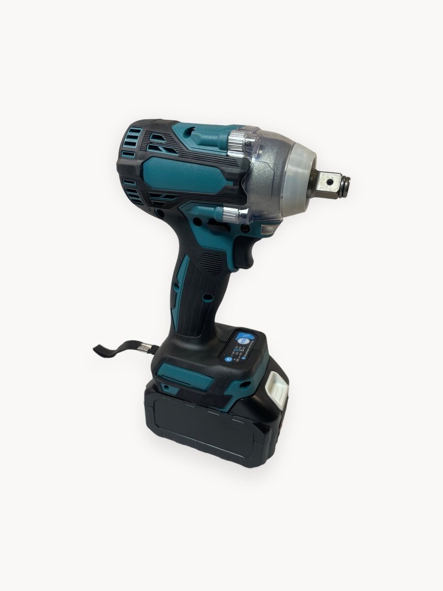 Гайковерт аккумуляторный ударный бесщеточный с набором 40 Вт 2 АКБ в кейсе