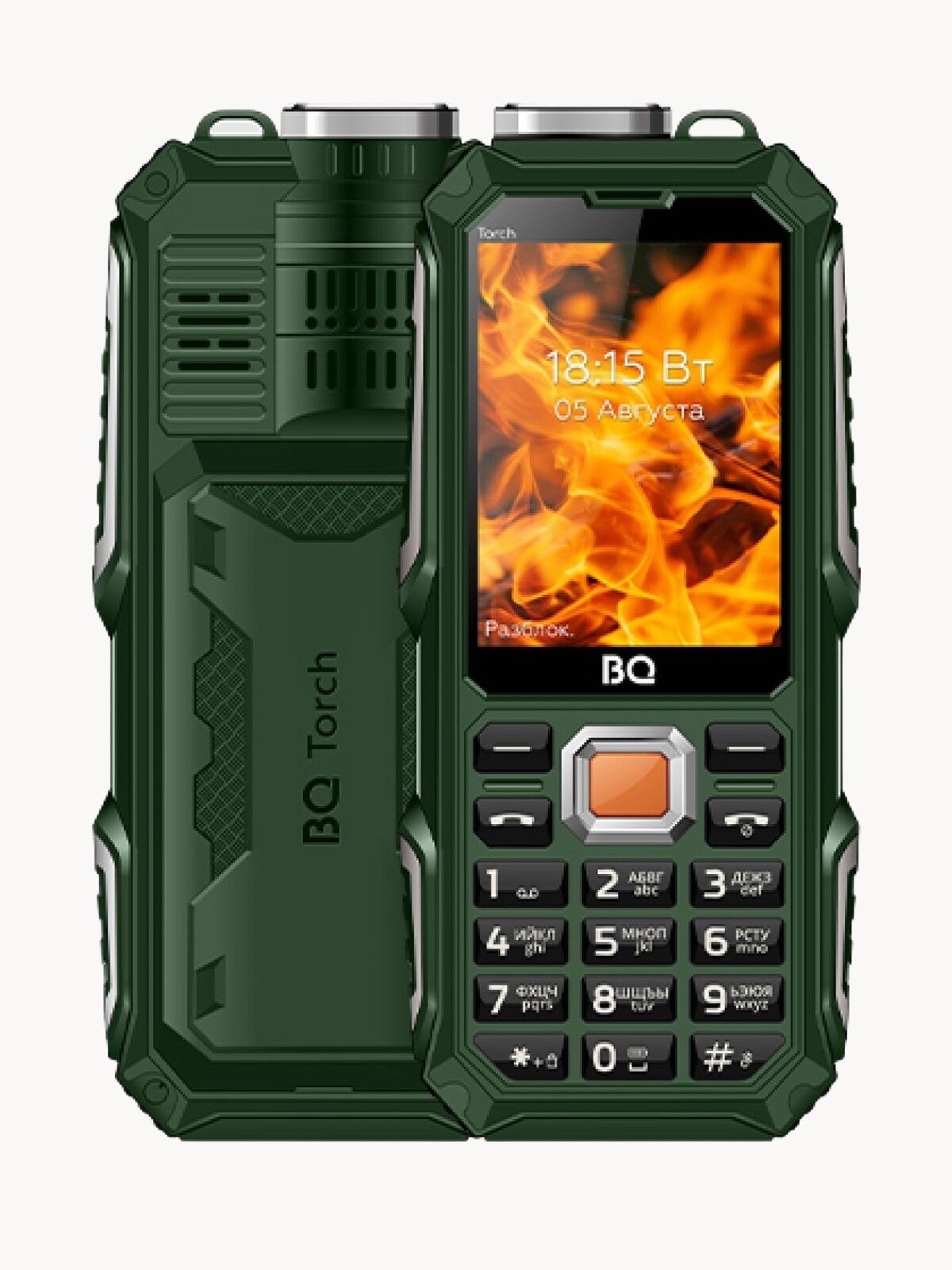 Мобильный телефон BQ 2835 Torch Темно-зеленый
