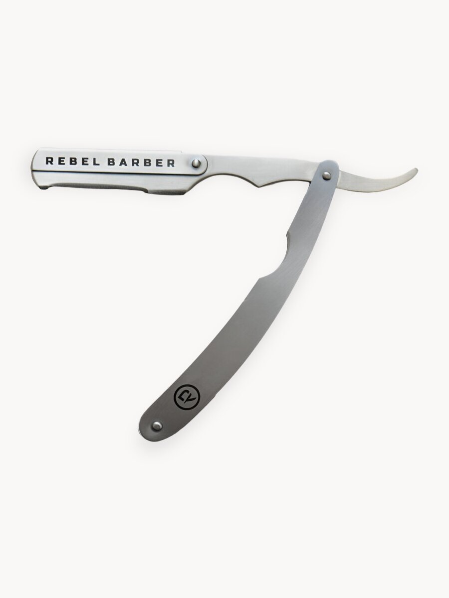 Опасная бритва Шаветт с защитой от порезов REBEL BARBER Protector Matt