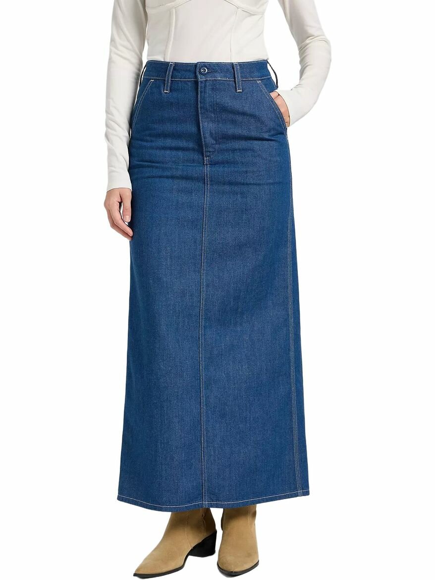 Юбка Women Flap Pocket Maxi Skirt