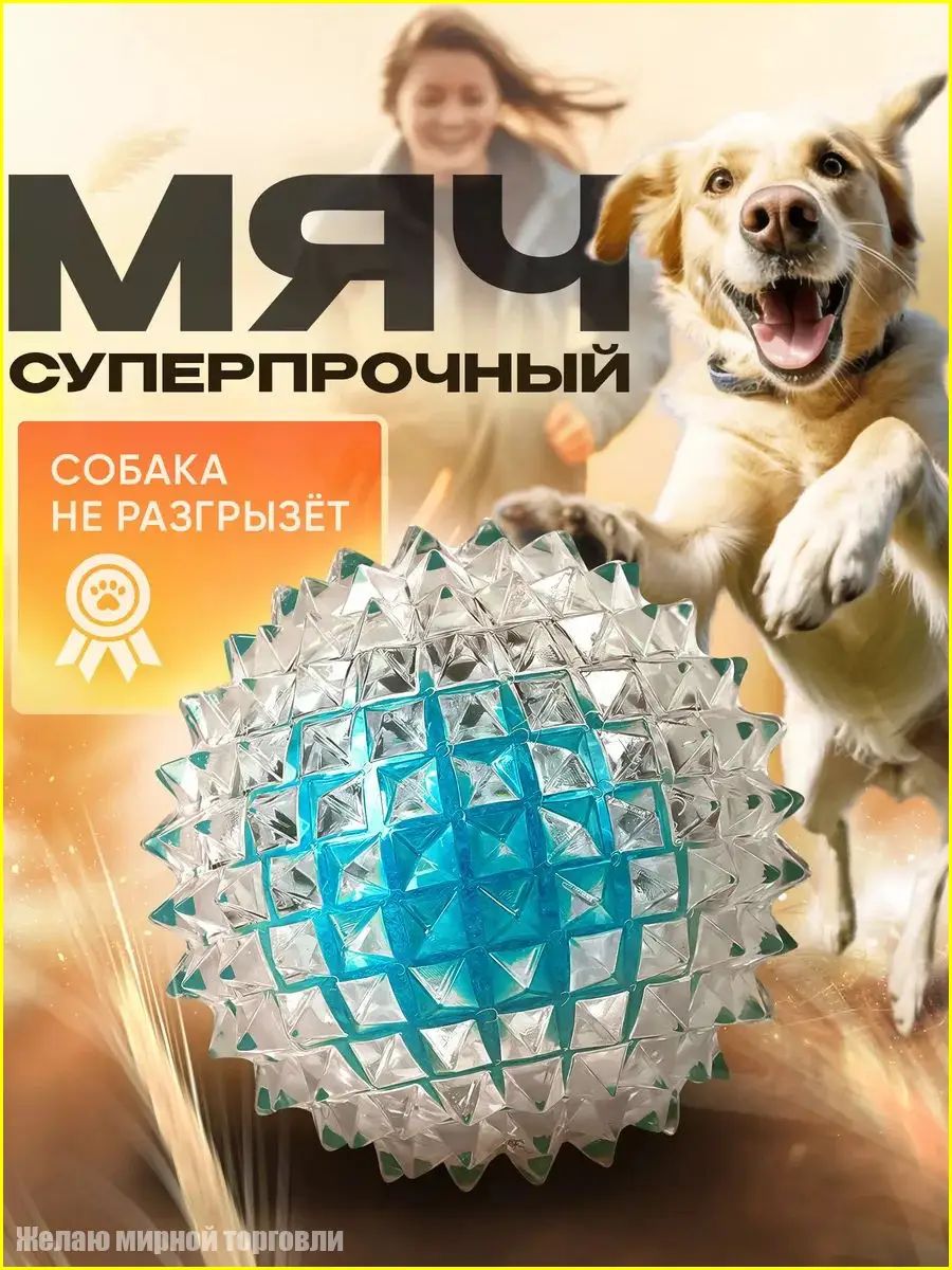 Теннисный снаряд для пса, используемый в дрессировке, премиум