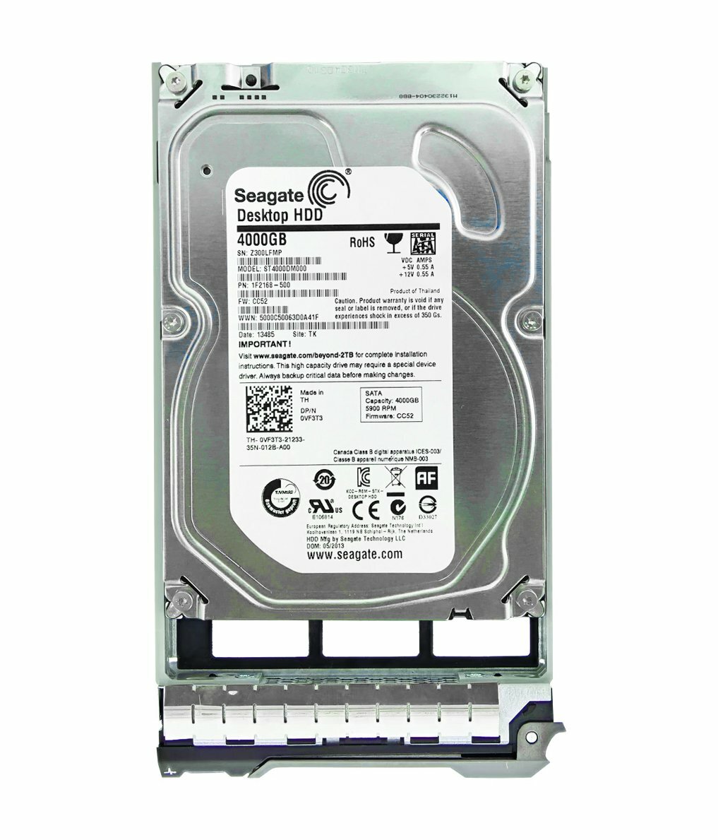 Жесткий диск Dell 4TB 5900 SATAIII 3.5" HDD VF3T3