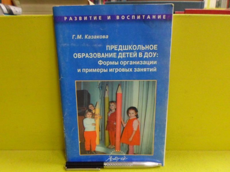 Предшкольное образование детей в ДОУ: формы организации и примеры игровых занятий.