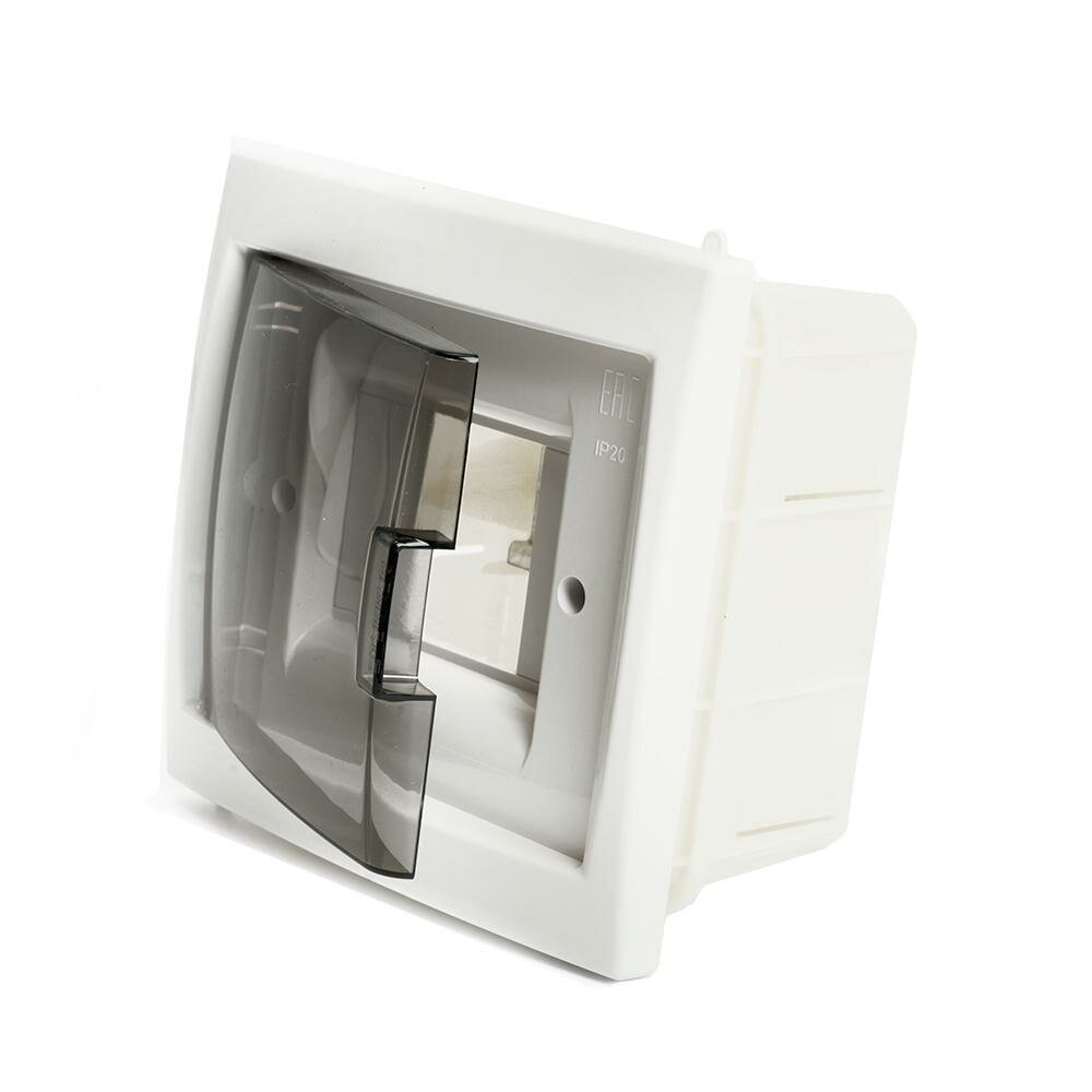 Бокс встраиваемый STEKKER EBX50-2/04-20 4 модуля, пластик, серия Standart, цвет /, материал Пластик/