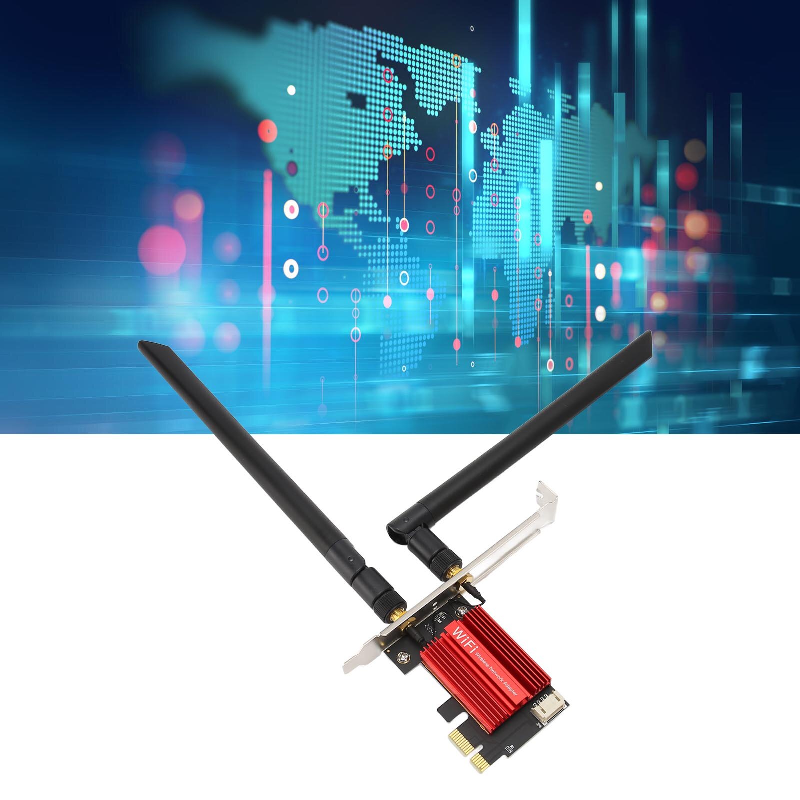 PCIE Сетевая карта — фото 1