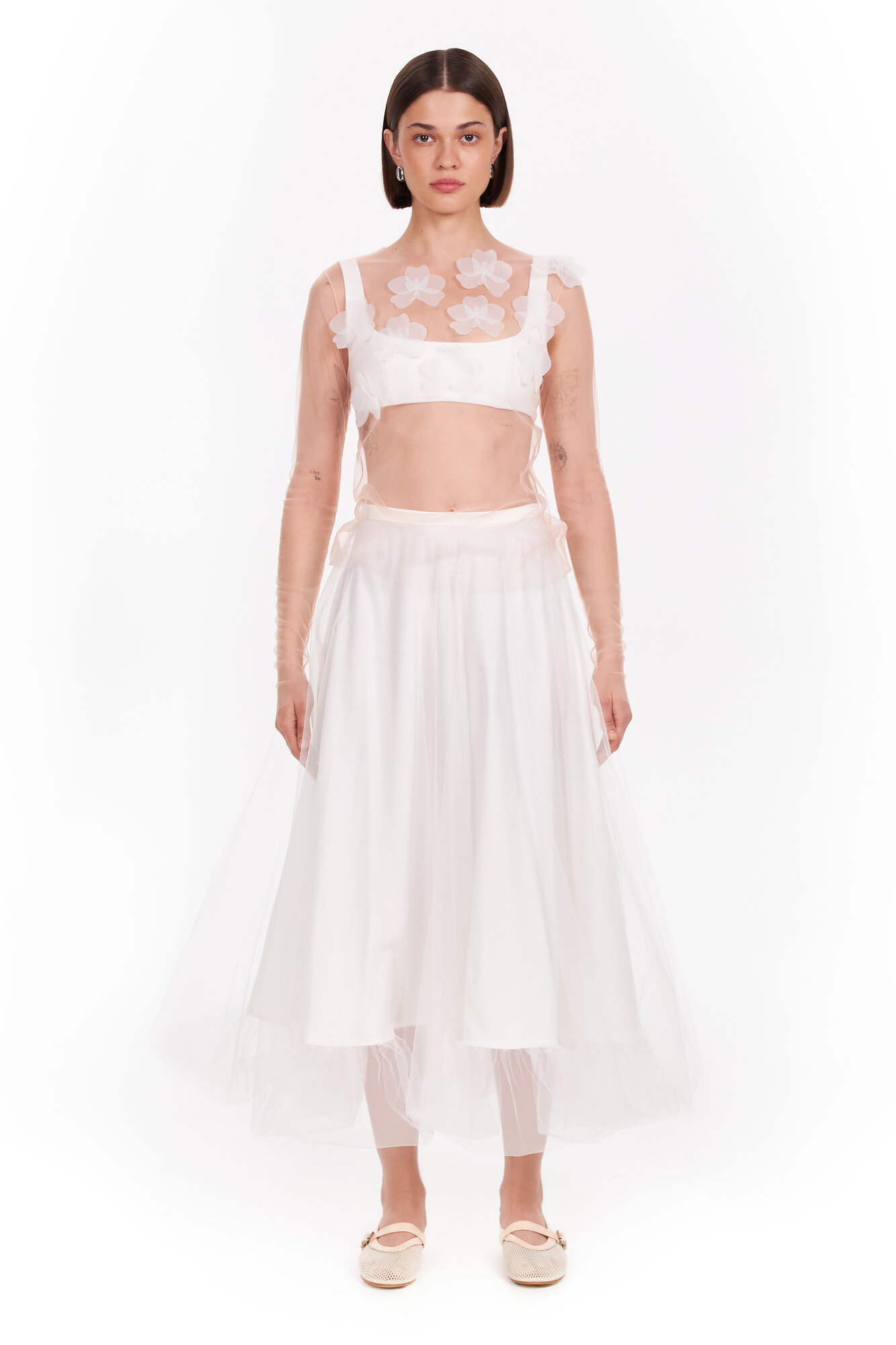 Юбка -пачка миди