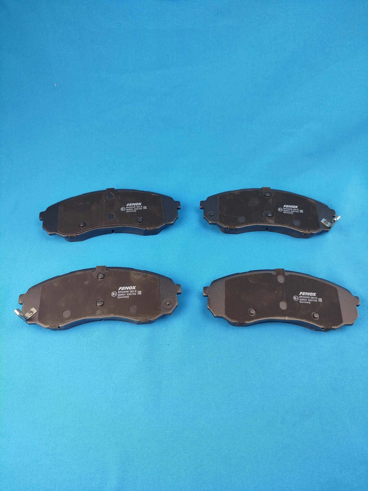 Колодки переднего тормоза "FENOX" для а/м Haval H9 17->
