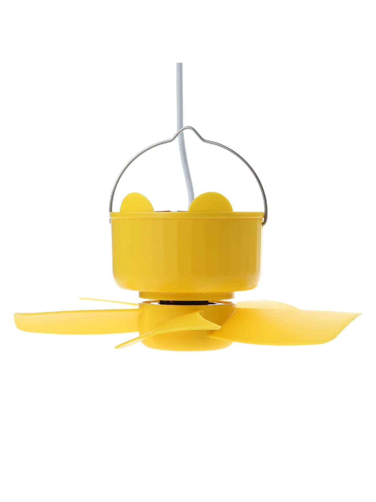 7inch USB Canopy Fan with Hook Optional Timing Hanging Fan Tent Fan Ceiling Fan 3-Speed for Dormitory Bedroom Bedside