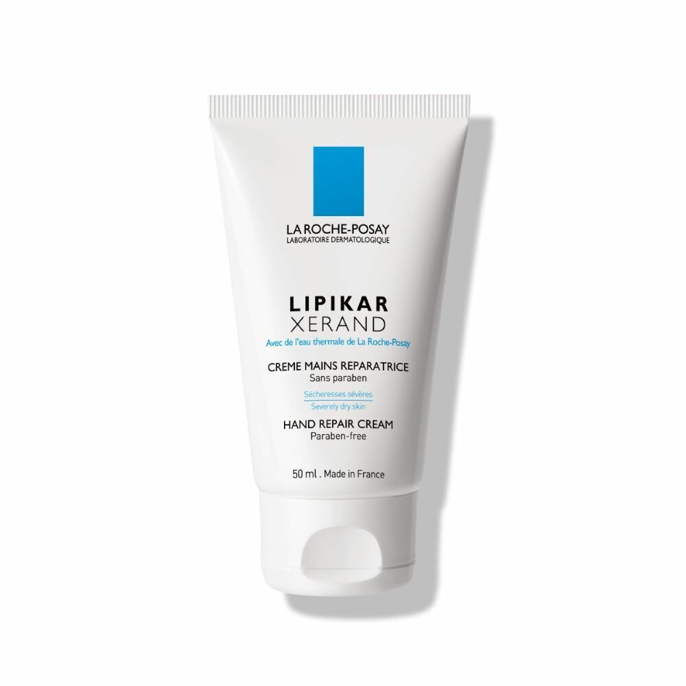 La Roche-Posay Lipikar Xerand Восстанавливающий крем для очень сухой кожи рук с аллантоином и глицерином для детей и взрослых, 50 мл