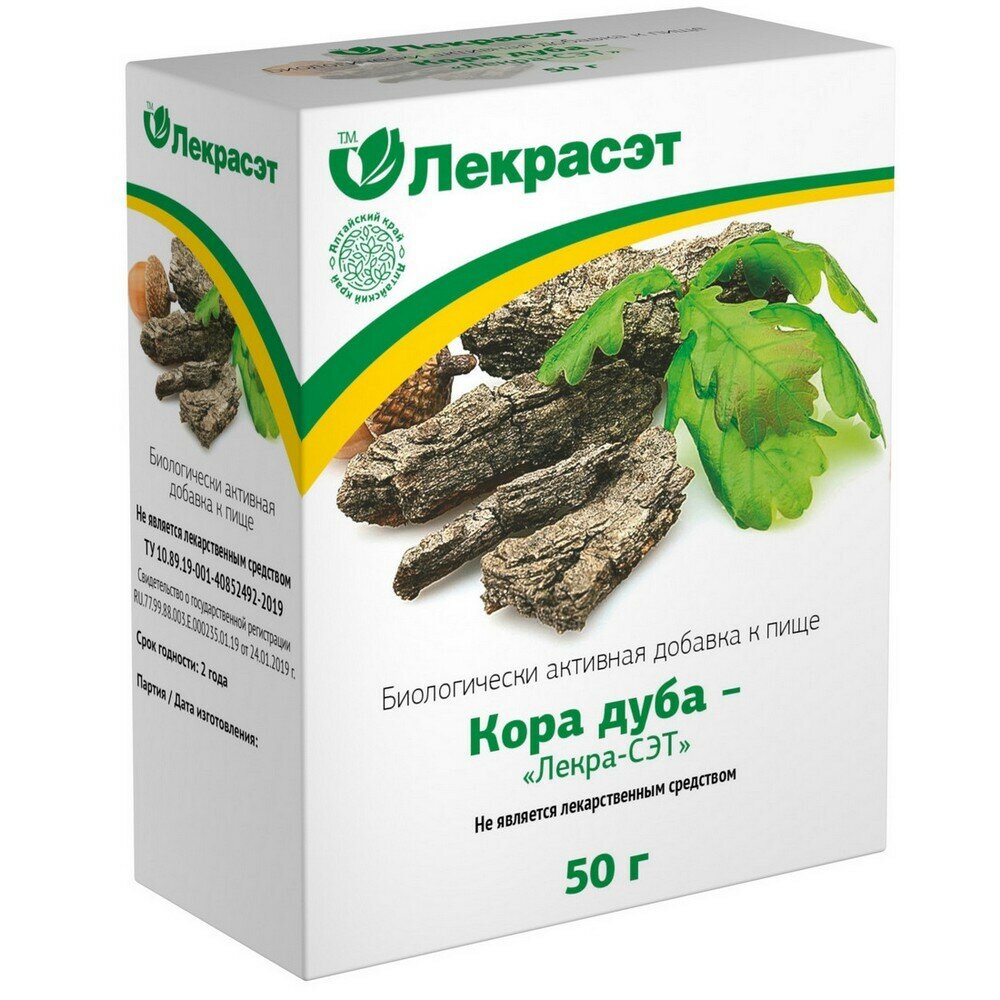 Кора дуба лекра-сэт