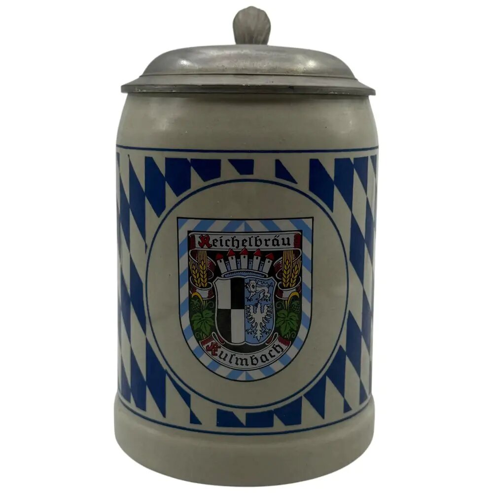 Пивная кружка "Reicheibrau", 0.5 л, 1970-1980 гг, MM, Германия