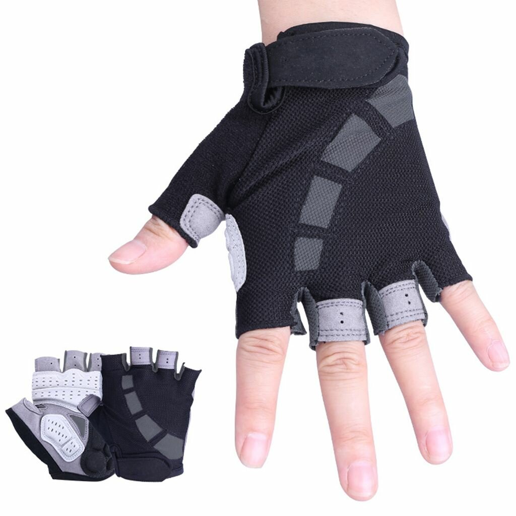 Износостойкие велоперчатки с короткими пальцами