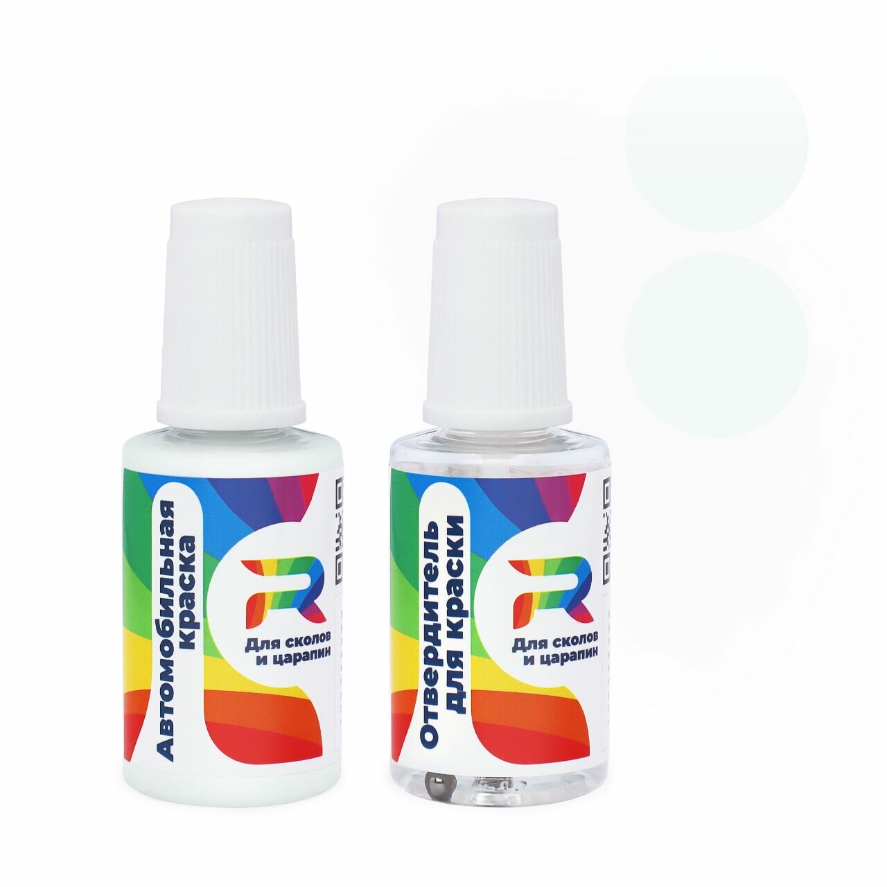 Подкраска для сколов и царапин авто Chevrolet 204 - Iceberg (Акриловая краска, Солид, Белый)