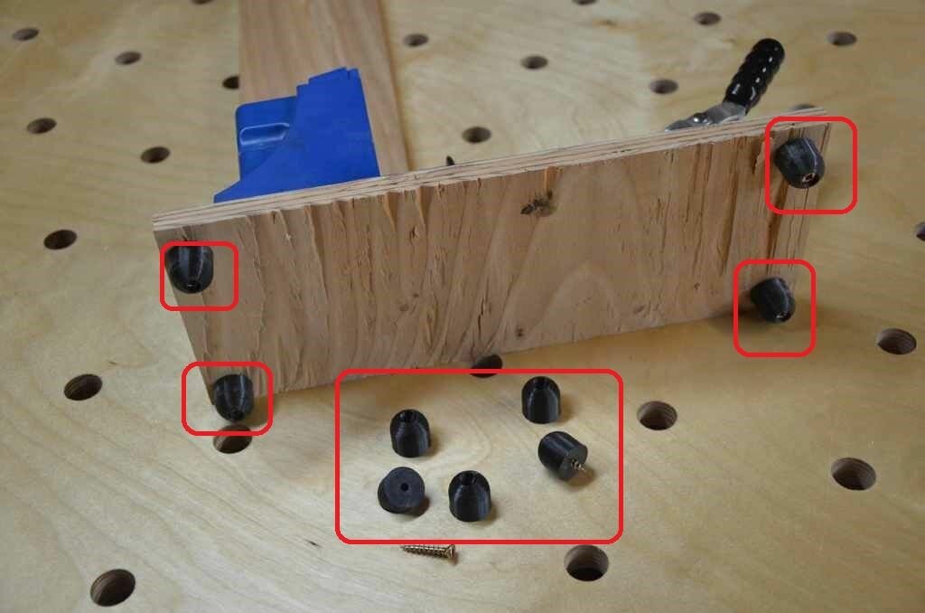 Ножки фиксаторы для Festool MFT 20мм