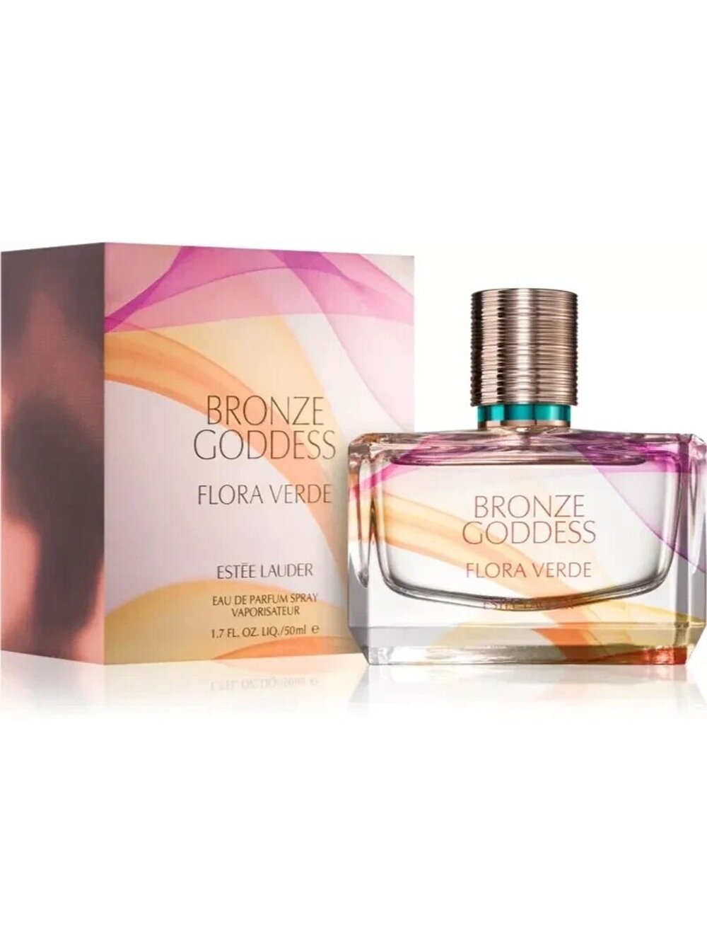 Парфюмерная вода женская ESTEE LAUDER Bronze Goddess Flora Verde 50 мл. Цветочно-зеленый аромат