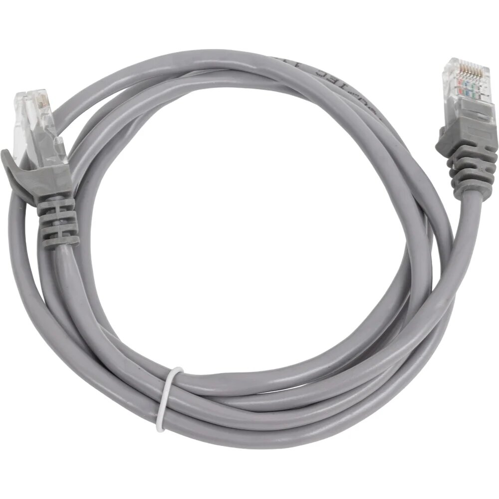 Патч-корд Ripo UTP Cat 5E, RJ45, 1,5 m, серый, 003-300011