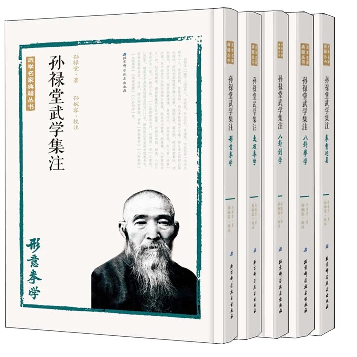 5 книг боевых искусств Sun Lutang