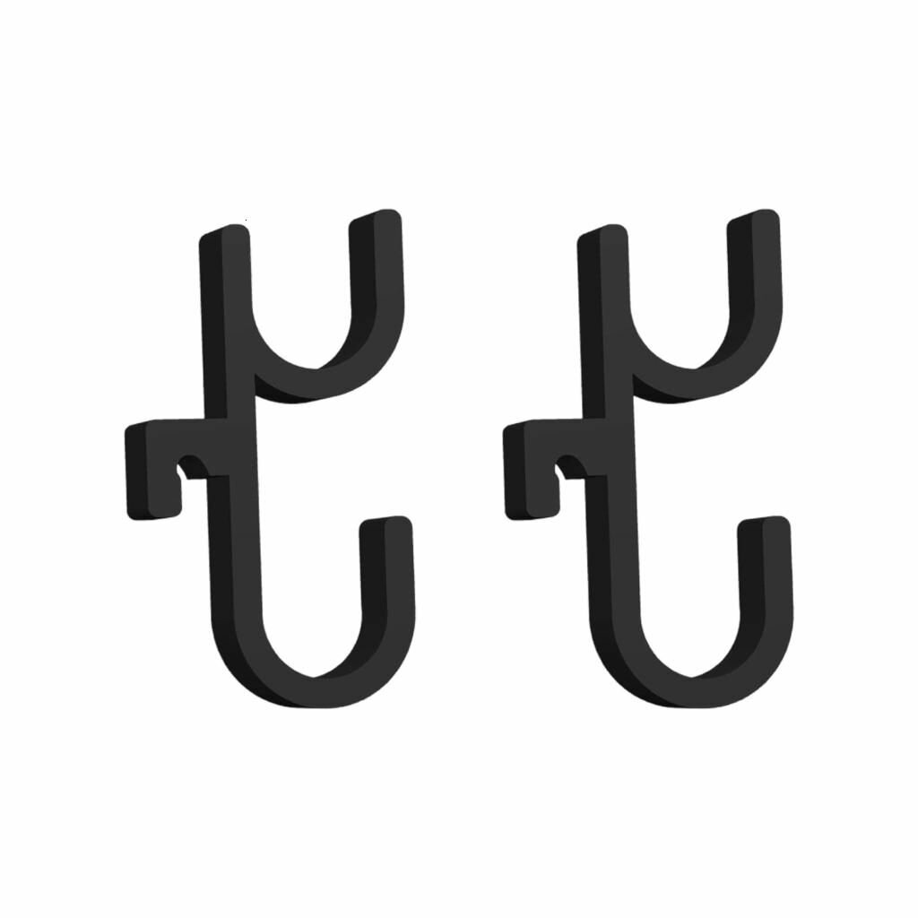 Автомобильные инструменты, Автомобильный крючок для зонта инструмент для отделки багажника внедорожника-черный двойной крючок-2шт