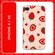 Чехол на Apple iPhone 4/4S / Айфон 4/4S с принтом "Heart strawberries 1 - 14 фев...