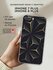 Чехол на Apple iPhone 7 Plus / Айфон 7 Плюс с принтом "Черные полигоны"
